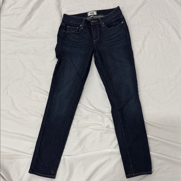 PAIGE | Jeans | Paige Dark Blue Skinny Jeans | Poshmark